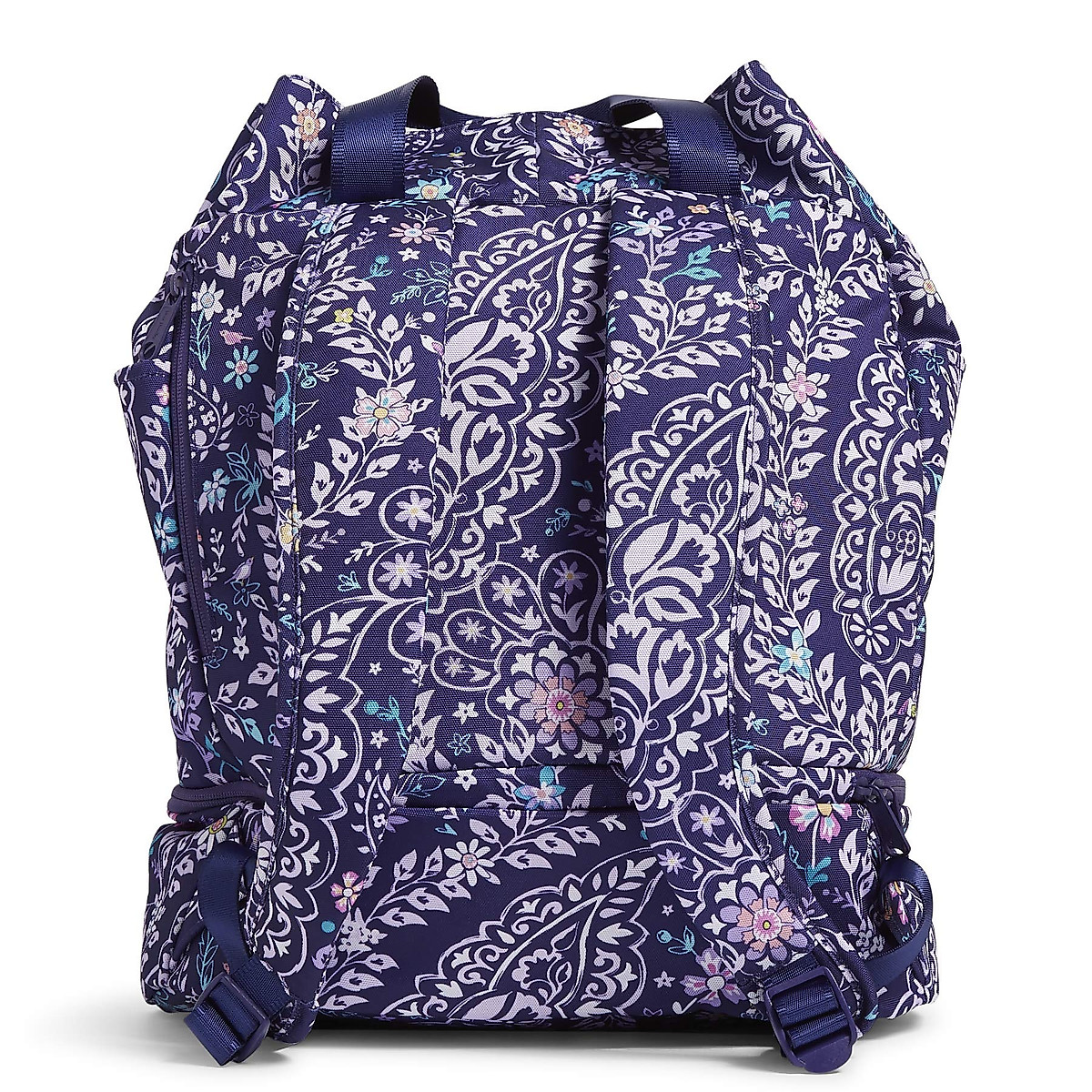Vera Bradley Women's Recycled Lighten Up Reactive Sport Gym Bag, Belle Paisley, One Size