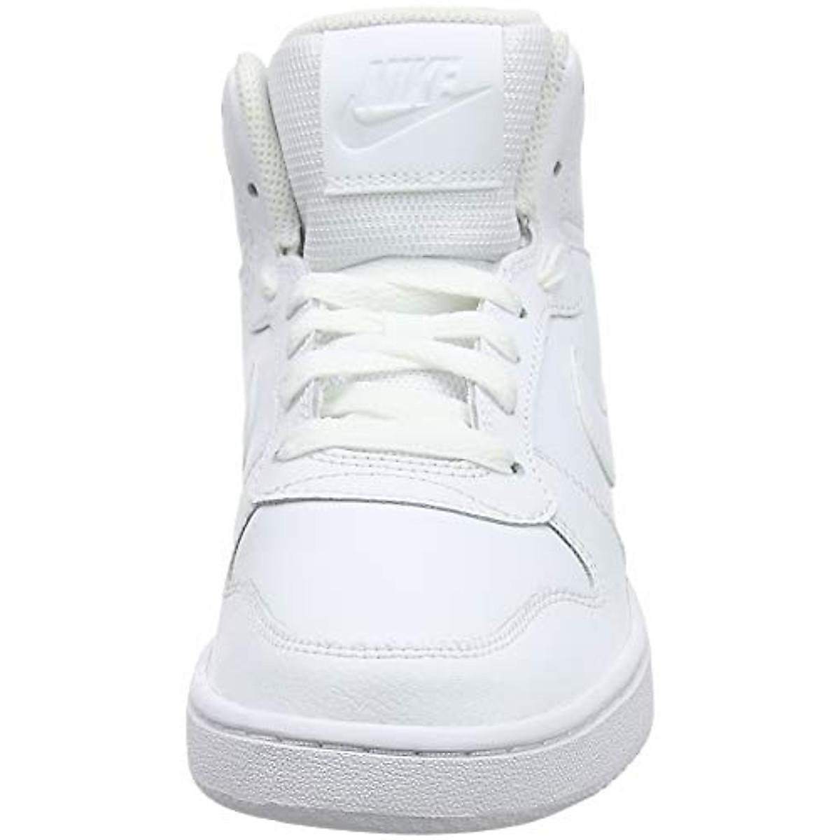 NIKE Women's Basketball Shoes, White White White 100, 8