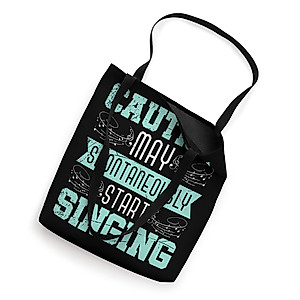 Funny Broadway Singer Theater Actor Rehearsals Gift Musicals Tote Bag