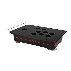 TAPDRA Acrylic Panel and Case Joystick DIY Set Kits Replacement for Arcade Game Machine Cabinet Controller DIY Kit