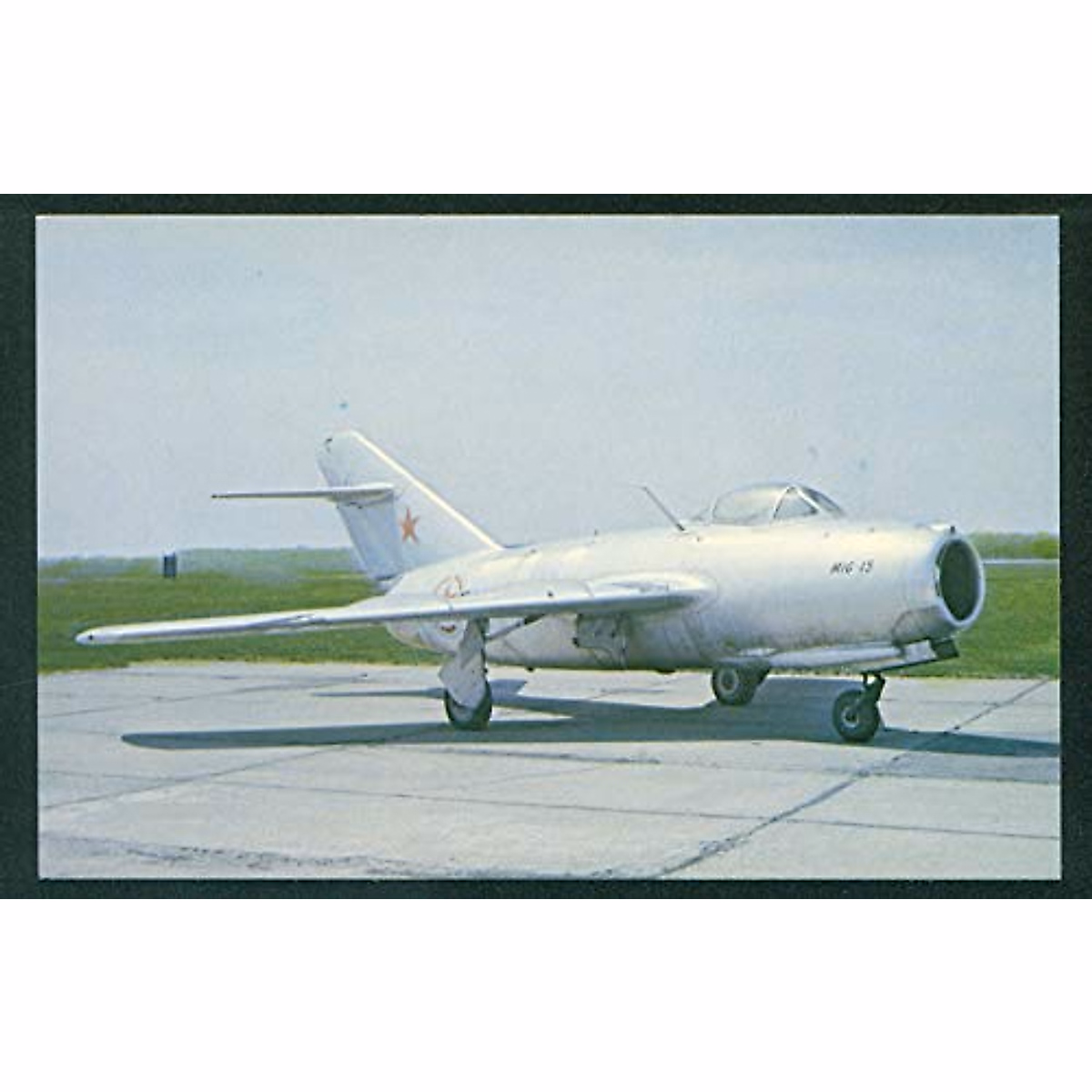 Mikoyan Gurevich MIG 15 Fagot Soviet Union Russian Jet Aircraft Postcard