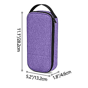 Trunab Stethoscope Case for Nurse, Pediatric/Cardiology Doctor, Nursing Student, Compatible with 3M Littmann/MDF/ADC, Hold Stethoscope, BP Cuffs and Most Nurse Accessories for Work