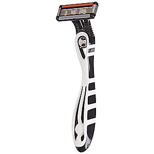 BIC Flex 5 Men's 5-blade Disposable Razor, For a Smooth and Comfortable Shave, 8-Count Pack of Mens Razors White