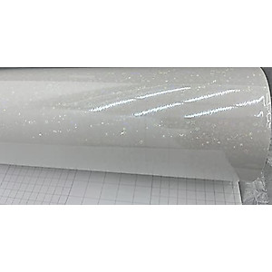 INTBUYING 1116x25inch (0.7x31yards) 3mil Cold Laminating Film Glossy Clear Vinyl Laminator Roll Lamination Film (Laser Star)