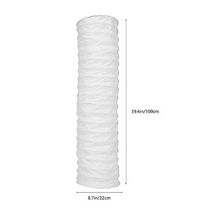 Lurrose Paper Floor Lamp Shade Nordic Style Floor Lamp Cover Contemporary Floor Lamp Shade for Home Hotel Floor Lamp Living Room