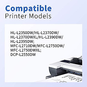myCartridge PHOEVER TN-760 Compatible Toner Cartridge Replacement for Brother TN760 TN730 for HL-L2325DW HL-L2350DW HL-L2370DW HL-L2390DW HL-L2395DW MFC-L2717DW L2710DW L2750DW DCP-L2550DW (4-Pack)