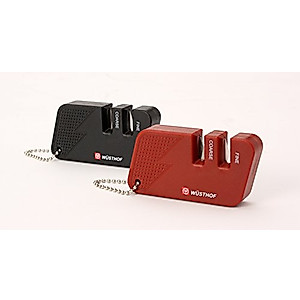 Wüsthof WUSTHOF Mini Knife Sharpener Double, red, 20 cm
