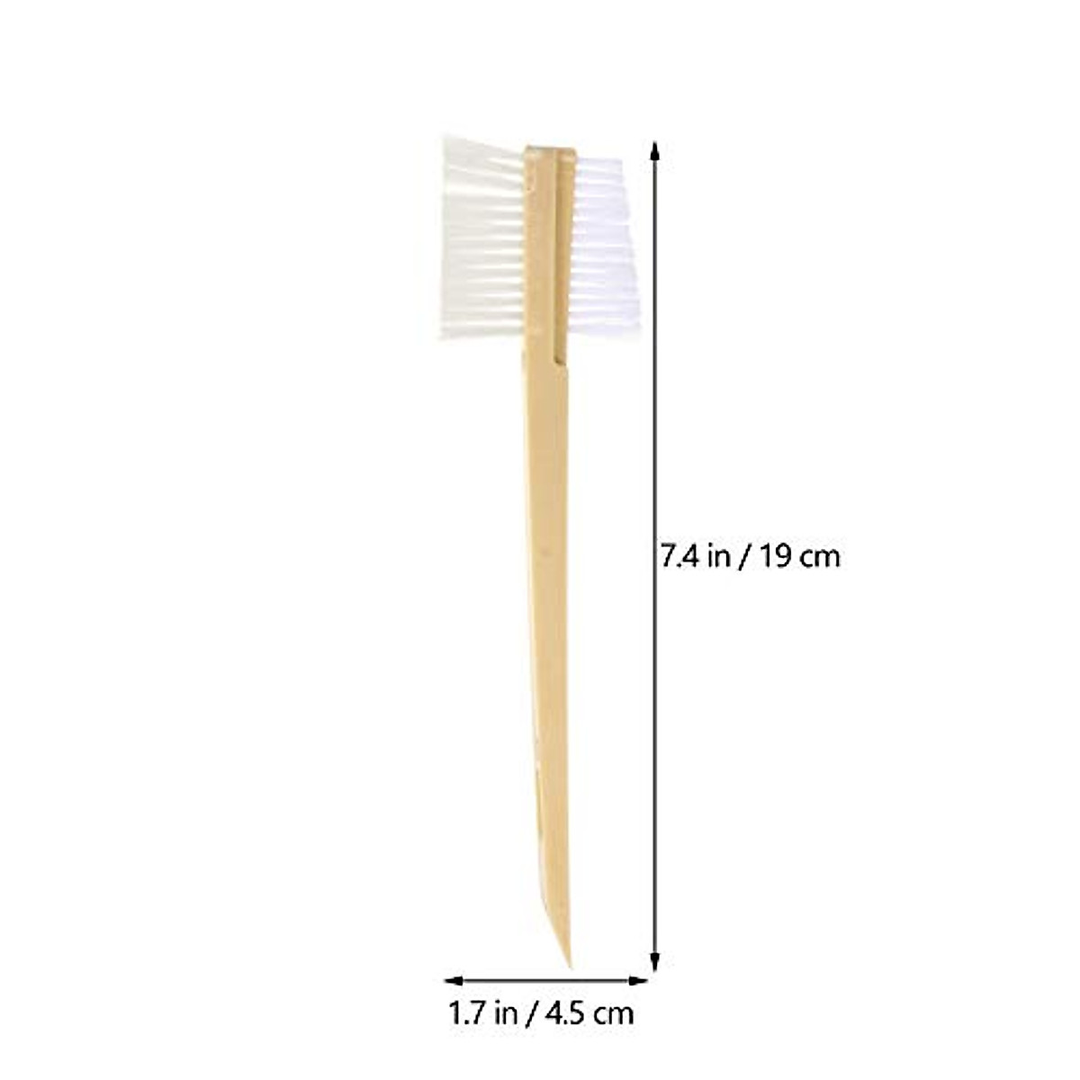 VICASKY 4 Pcs Car Engine Detailing Brushes Double Head Auto Wheel Rim Detailing Brush Long Handle Car Tire Brush for Cleaning Wheels Engines Trim Interior Exterior