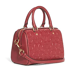 COACH Mini Rowan Crossbody Signature Leather (Gold/1941 Red)