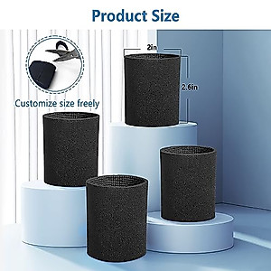 4 PCS Round Door Handle Protector - Anti-Skid Anti-Scald Door Knob Cover, Washable Door Handle Cover for Summer and Winter