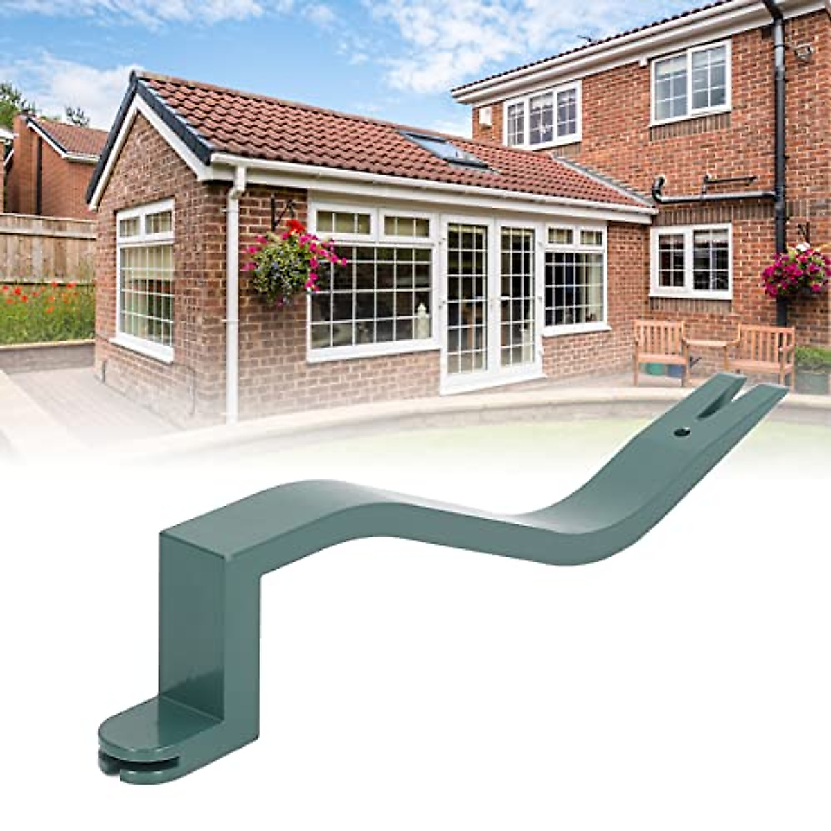 Flat Pry Bar,Mini Pry Bar,11.7Heavy Duty Nail Puller, Resistant Carbon Steel Made, for Kitchen Remodel, Prying Apart Boards and Safe Roof Shingles Replacement