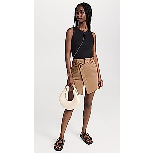 Helmut Lang Women's Muscle Base Tank, Basalt Black, S