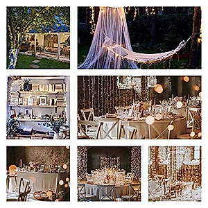 LIUPENGWEI Fairy String Lights，LED Rope Lights with 8 Lighting Modes, Perfect for Home, Garden, Bedroom, Christmas, Wedding, Party Decoration Lamp Garden Ghost Light