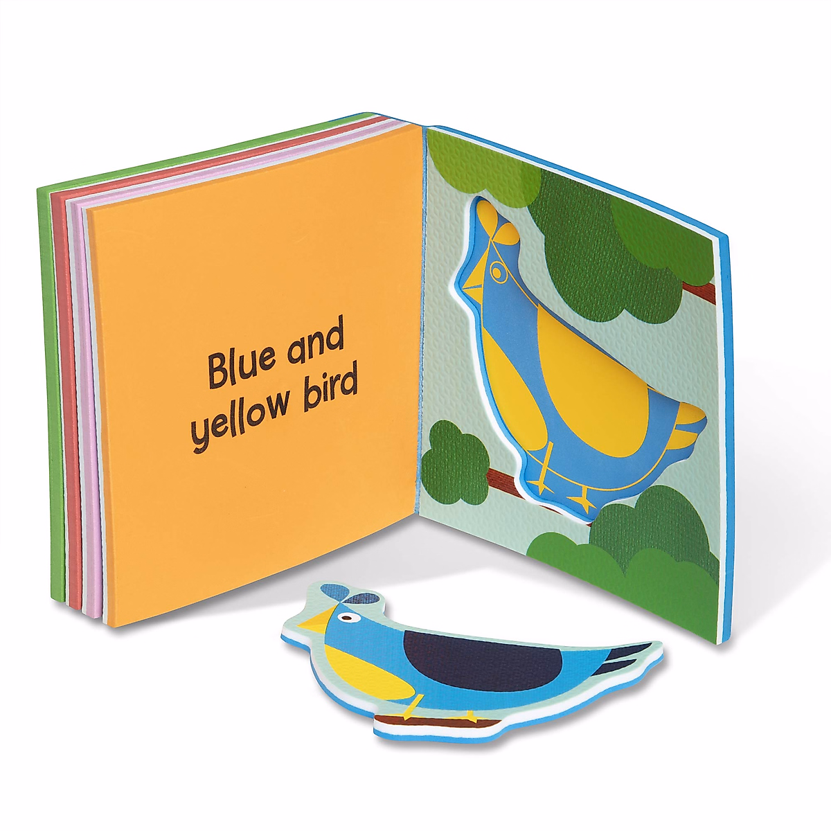 Melissa & Doug Children’s Book - Soft Shapes: Colors (Foam First Puzzle Book)