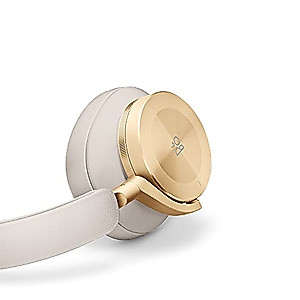 Bang & Olufsen Beoplay H95 Premium Comfortable Wireless Active Noise Cancelling (ANC) Over-Ear Headphones with Protective Carrying Case, Gold Tone