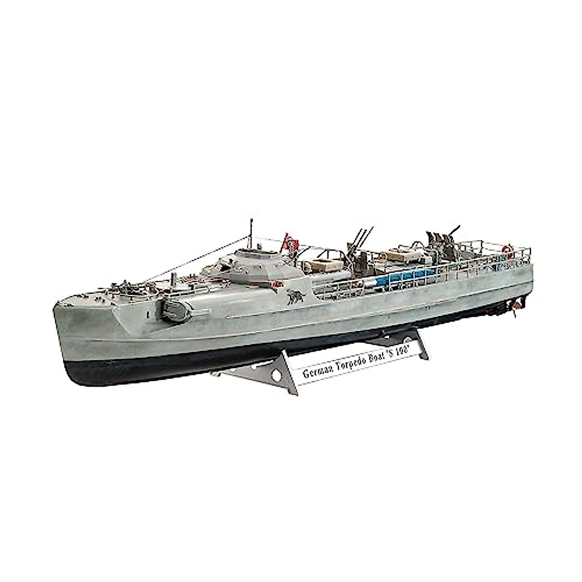 Revell GmbH Revell 05162 5162 1:72 German Fast Attack Craft S-100 Plastic Model Kit Multicolour, 1/72