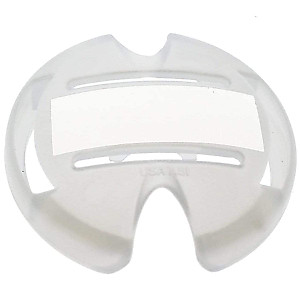 3 Pack - Blank Stethoscope ID Name Tags with Writable Surface - Clip On Identification Covers for Standard Size Stethescope Tubing for Nurse, Doctor by Specialist ID (Frosted White)