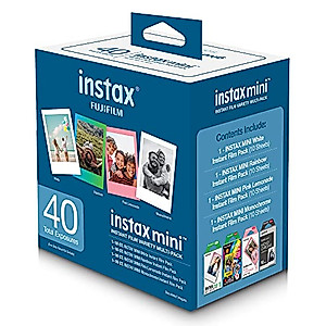 Fujifilm Instax Mini Variety Film Value Pack 40 Count (600021108)