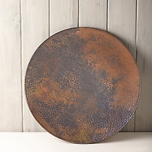 Native Trails 20-inch Copper Lazy Susan, Tempered Copper Finish