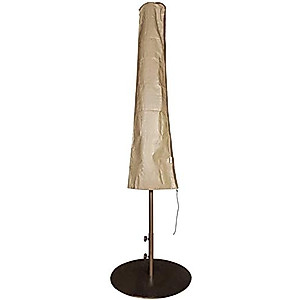 Abba Patio Market Patio Umbrella Cover, 11 Ft, Brown