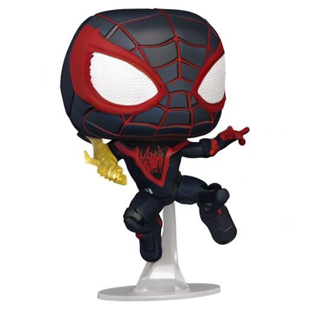 Marvel: Spider-Man Gamerverse - Classic Miles Morales Funko Pop! Vinyl Figure (Bundled with Compatible Box Protector Case), Multicolor, 3.75