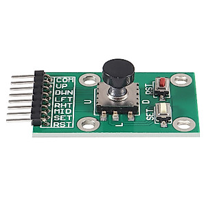 ACEIRMC 6pcs 5-Channel Five Direction Navigation Button Module 5D Rocker Joystick Independent Keyboard for Arduino MCU