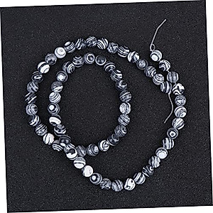 Round Loose Beads 92pcs Crystals Beads Kit Gasket Material Loose Beads for Loose Beads Charms Malachite Gemstone Bead Colored Stone Beads DIY Craft Beads Making Bead Suite Beads