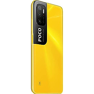Poco M3 PRO 5G + 4G Volte Global Unlocked GSM 6.5" Octa Core 48mp Triple Camera (Not Verizon/Boost/CDMA) (Yellow, 64GB+4GB)