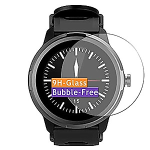 Vaxson 3-Pack Tempered Glass Screen Protector, compatible with YAMAZEN CHRONOWEAR QSW-01H 9H Protective Guard Film Protectors