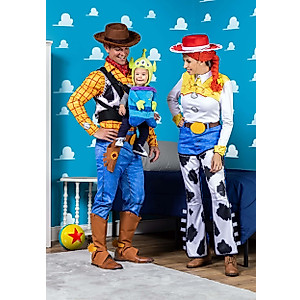 elope Disney Toy Story Little Alien Space Men Baby Carrier Cover Costume, Infant Halloween Costume Character Standard - Multicolor