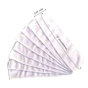 APPEARUS Disposable Headbands without Closure Stretch Cotton Cloth Spa Facial Headband (48 Count)