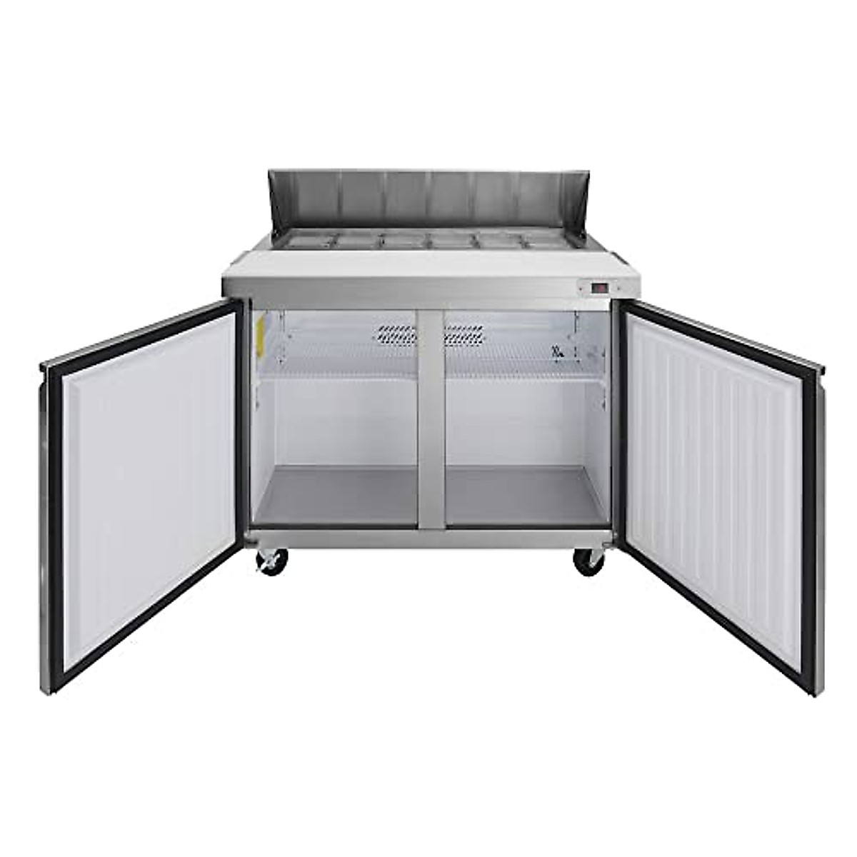 Kratos Refrigeration 69K-770 48"W Commercial, Sandwich/Salad Prep Table, 12 Pan Capacity, NSF7