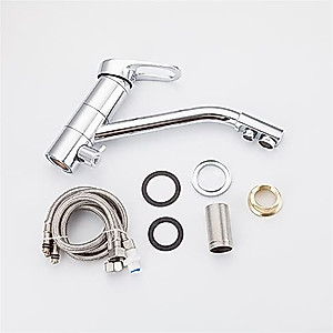 RTYUIE Kitchen Faucet Countertop Installation Faucet 360 Degree Rotation with Water Purification Function Easy Installation and Smooth Water Flow