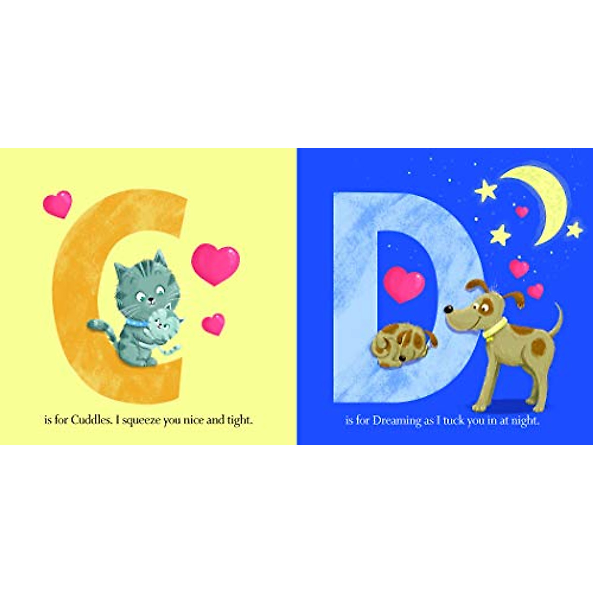 The ABCs of Love: Learn the Alphabet and Share Your Love with this Adorable Animal Board Book for Babies and Toddlers