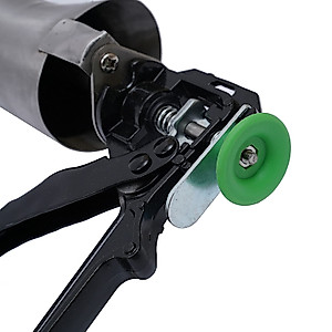 Stainless Steel Hand Caulking Guns, Grouting Tool Cement Grout Mortar Caulk Pointing Grouting Gun, Mortar Pointing Grouting Gun Cement Spray Applicator Tool with Nozzle