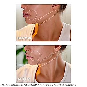 Clarins V-Facial Intensive Wrap Face Mask | Award-Winning Facial Contouring Mask | Visibly Reduces Puffiness and Swelling Caused by Stress, Heat and Hormonal Changes | Promotes Even Skin Tone | 2.5 Oz