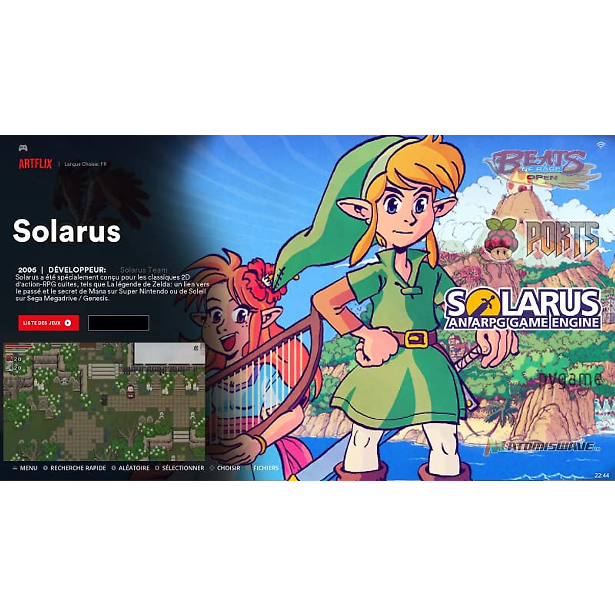 Retro Knight Gaming 512gb Batocera V38 USB SSD Drive - 18,800 Titles on 48 Systems (Plug & Play Sinden & Aimtrak)- for PC (Desktop, Mini, or Laptop)