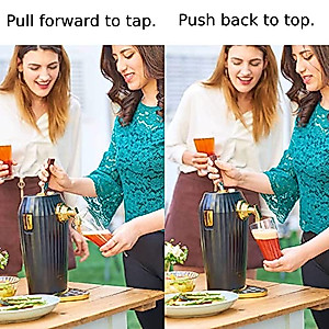 COCKTAIL BEER & FINE FOAM DISPENSER : Enjoy All Kinds of Beer Cocktail with your favorite juice & ultra fine foam anytime, anywhere. Awesome gifts for beer lovers.