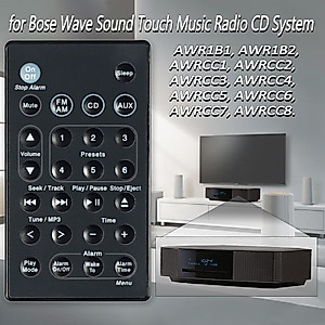 JKZTJOF Remote Control Compatible with Bose Sound Touch Music Radio CD System, for Bose AWR1B1 AWR1B2 AWRCC1 AWRCC7 AWRCC8 (Batteries Included)