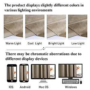 StangH Camel Beige Body Pillow Cover, Super Soft Velvet Pillow Case 20 x 54 Pregnancy Body Pillow Nursery Baby Protect Bed Pillowcase Couch Pillow, 20 x 54-inch, 1 Piece