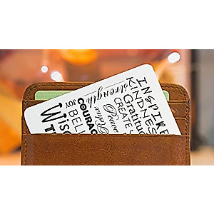 Footprints In The Sand Cards - 25 Mini Footprints Poem Bookmark Card Set for Bible, Pocket Size Motivational Prayer Card| Inspirational Footprint Christian Cardstock Wallet Prayer Card Set | 26 Items