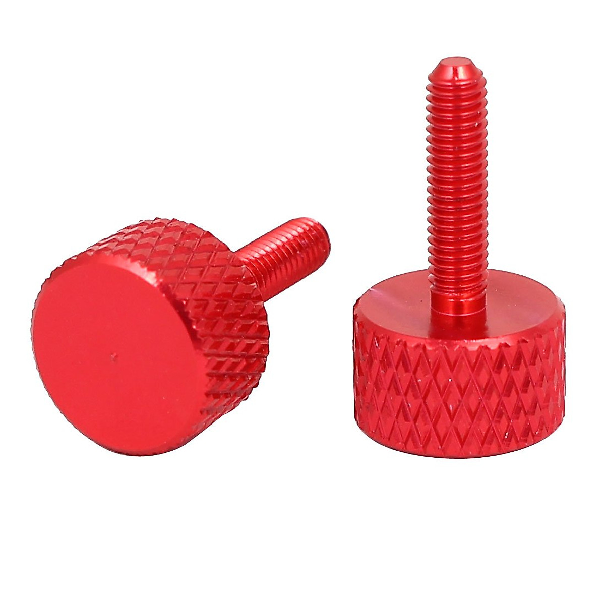 Aexit Computer PC Cleaning & Repair Graphics Card Knurled Head Thumb Screws Wine Red Computer Screws M3x12mm 10pcs