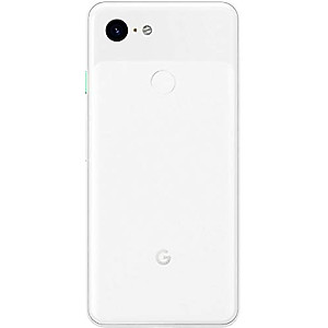 Pixel Phone 3-128GB - US Warranty - Clearly White - (Renewed)