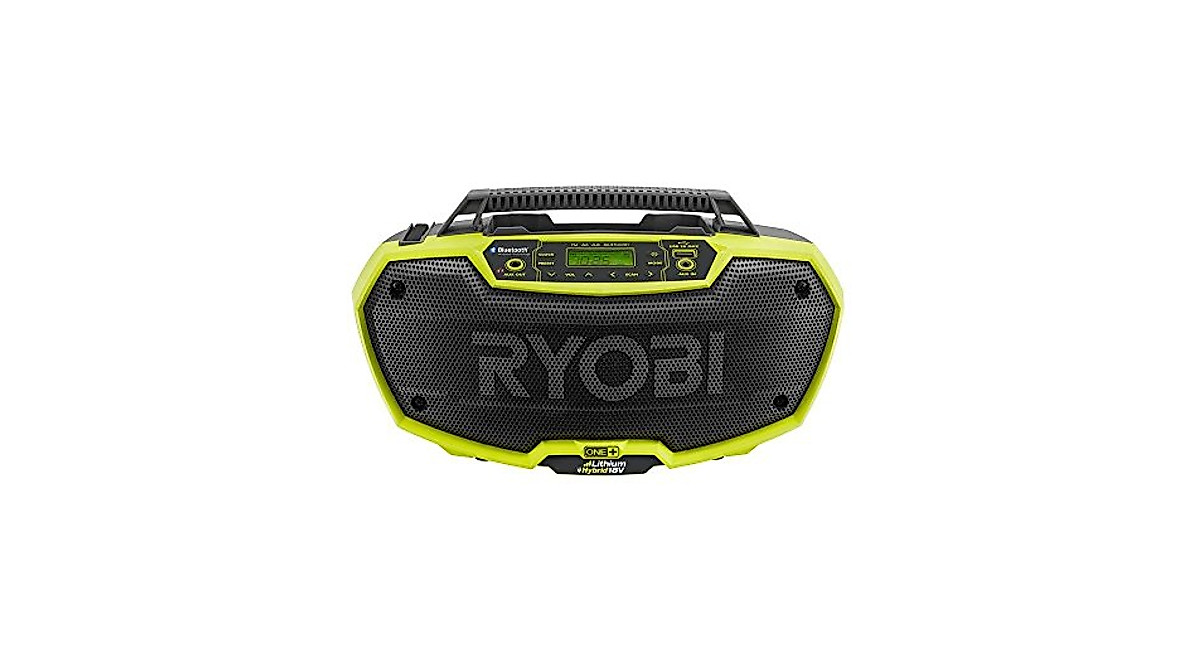 Ryobi P746 18V Hybrid Stereo with Bluetooth & USB