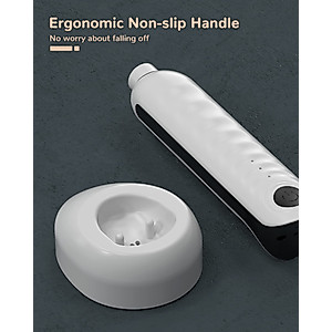 Milk Frother Handheld, USB Rechargeable Milk Foam Maker with 3 Stainless Whisks, Mini Blender Mixer 3 Speeds Adjustable for Coffee, Latte, Cappuccino, Matcha, Hot Chocolate, Egg, White