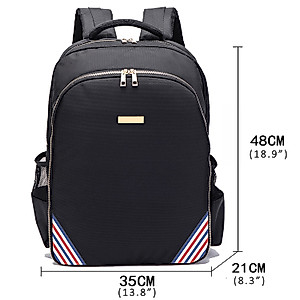 Large Bag Backpack for Barbers Clipper and Supplies Man Bookbag for Hairstylist