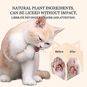 GJYC PET 1 oz (30g) Natural Dog Paw Balm,Paw Pad Snout Soother Moisturizer, Repairs Cracks, Organic Lickable Pets Nose Elbow Cream Wax Butter Feet Heat Protection Balm for Dogs Cats Puppy