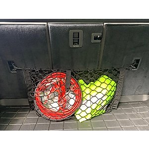EACCESSORIES EA Trunk Rear Seats Organizer Cargo Net for Audi A5 RS5 S5 Sportback 2018-2023-Envelope Style Cargo Net for Hatchback-Premium Mesh Car Trunk Organizer-Compatible with A5 RS5 S5 Sportback