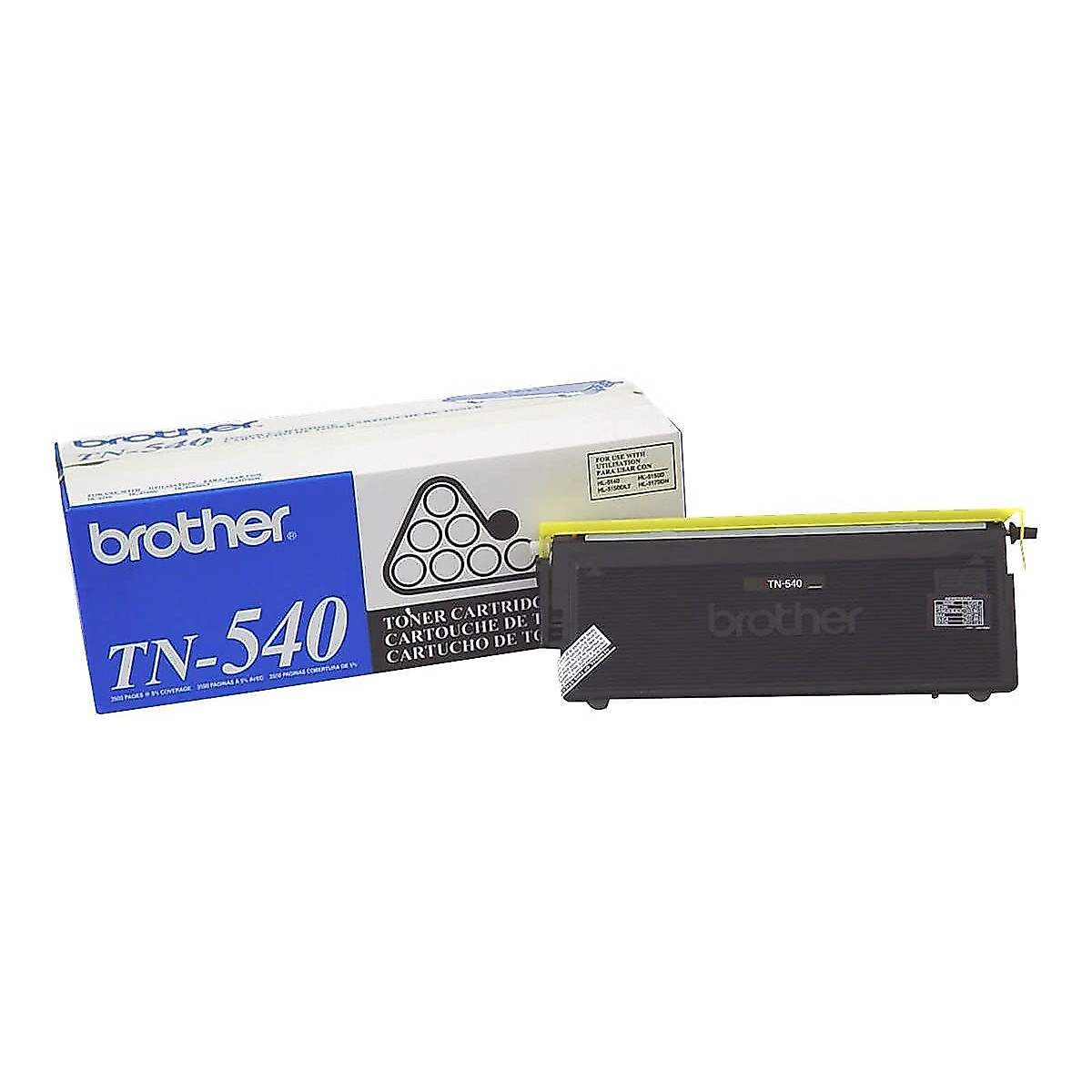 Brother TN540 5140 5150 5170 8220 8040 8045 Toner -Cartridge (Black) in Retail Packaging