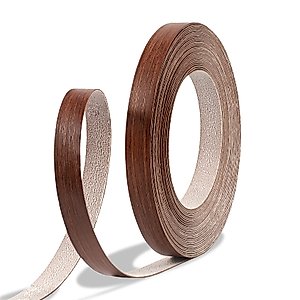 GSCIT Club Cherry Edge Banding, 3/4 inch x 25ft roll of Veneer Edge Banding - Pre-glued Flexible, Wood PVC Tape for Cabinet Repair & Furniture Restoration